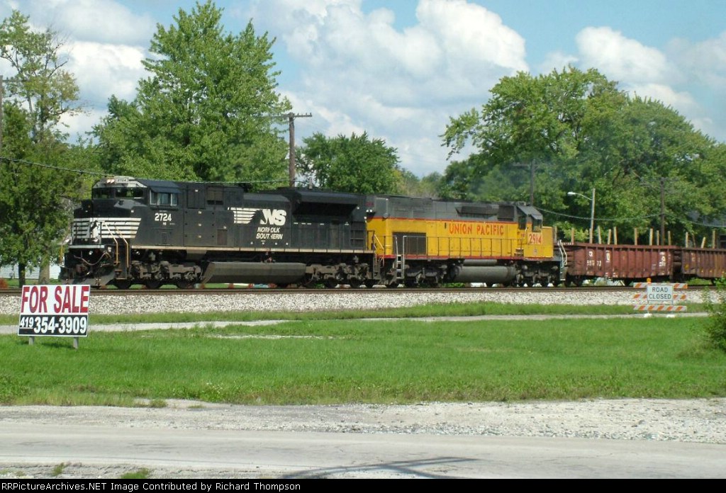 NS 2724 & UP 2914